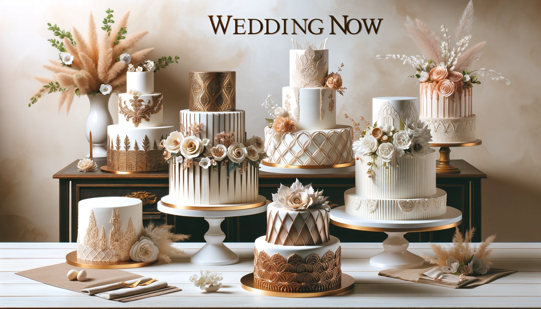 2024년 웨딩 케이크 디자인 트렌드 (Wedding Cake Design Trends)는 어떻습니까? - 웨딩페어