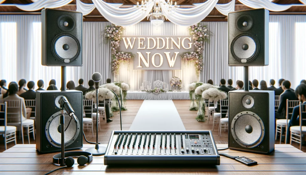 2024년 웨딩 세레모니 음향 시스템 (Wedding Ceremony Sound System)는 어떻습니까? - 웨딩나우